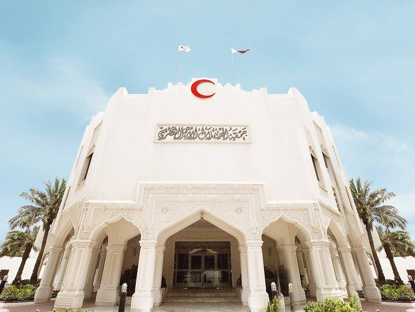 Qatar Red Crescent Logo Kuwait Red Crescent Society And Qatar Red